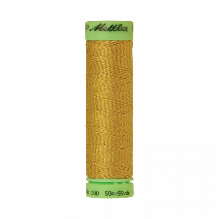 Нить вышивальная AMANDA 100, 50 м 0118 Gold