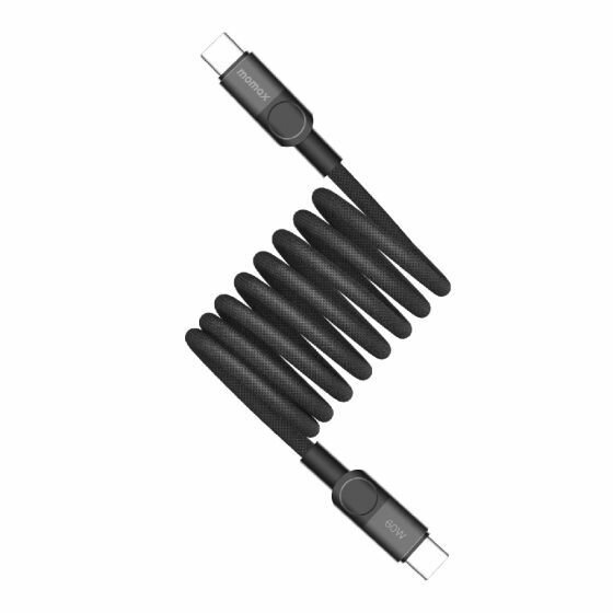 Кабель магнитный Momax MAG LINK USB-C - USB-C 60W 2м - Black