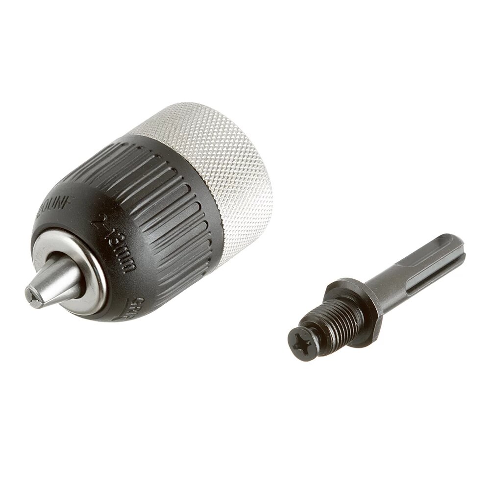 Патрон для дрели Практика (031-006) бесключевой 1/2" 13 мм с переходником SDS-plus Практика 031-006