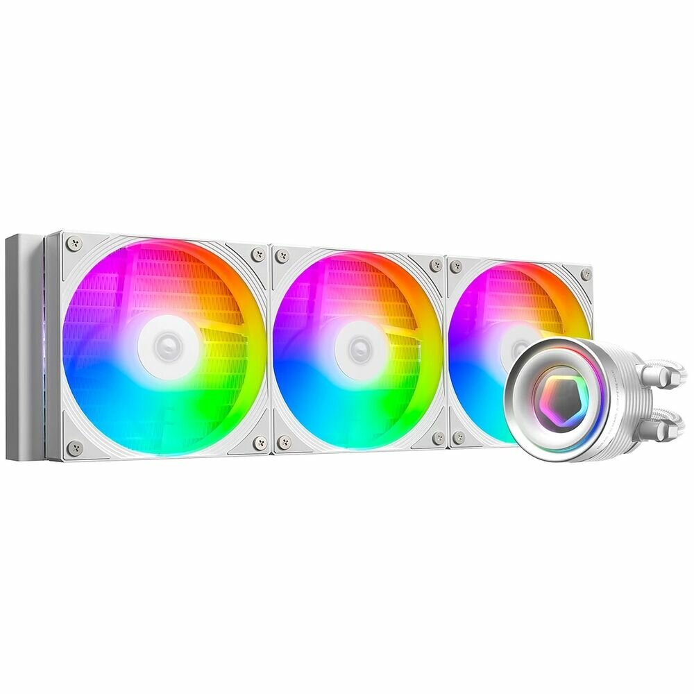 Система водяного охлаждения ID-Cooling FX360 Infinity ARGB White 1150/1155/S1156/1151/1200/1700/1851, AM4/AM5