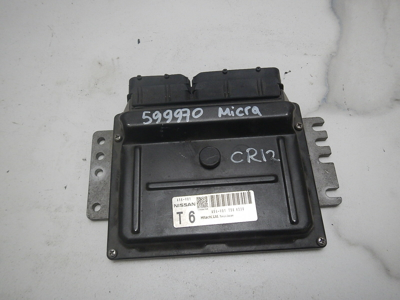 Б/У Блок управления двигателем, Nissan (Ниссан)-MICRA (K12E) (02-) NISSAN MICRA (K12E) (02-) CR12DE Без видимых поврежден...