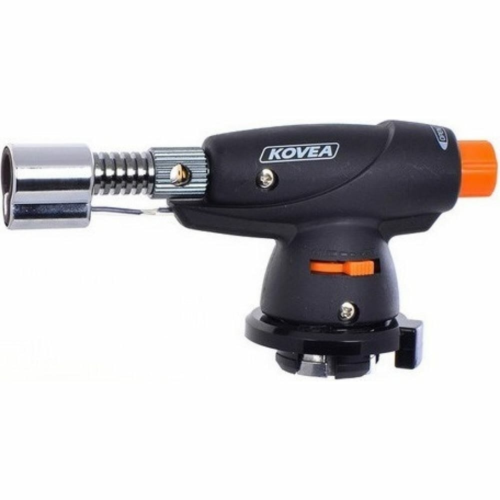 Газовый паяльник KOVEA KT-2301, пьезоподжиг, регулятор пламени, игольчатое пламя