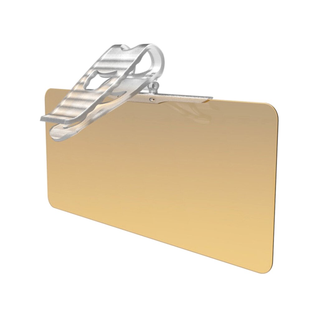 Желтое / Черное Зеркало Для Вождения, Солнцезащитный Козырек, Вращающийся Прозрачный, Блокирующий Ультрафиолетовое Излучение, Защита От Солнца