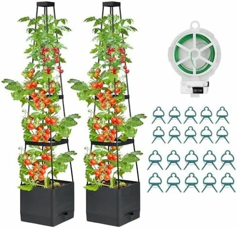 Ящики для томатов с решеткой, 2 упаковки