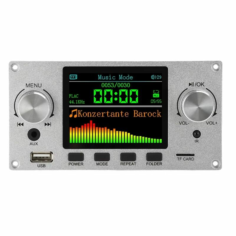 D4Выход Цифрового Аудио I2S, Модуль Декодирования Без Потерь, Поддержка Выхода I2S. Серебристый.