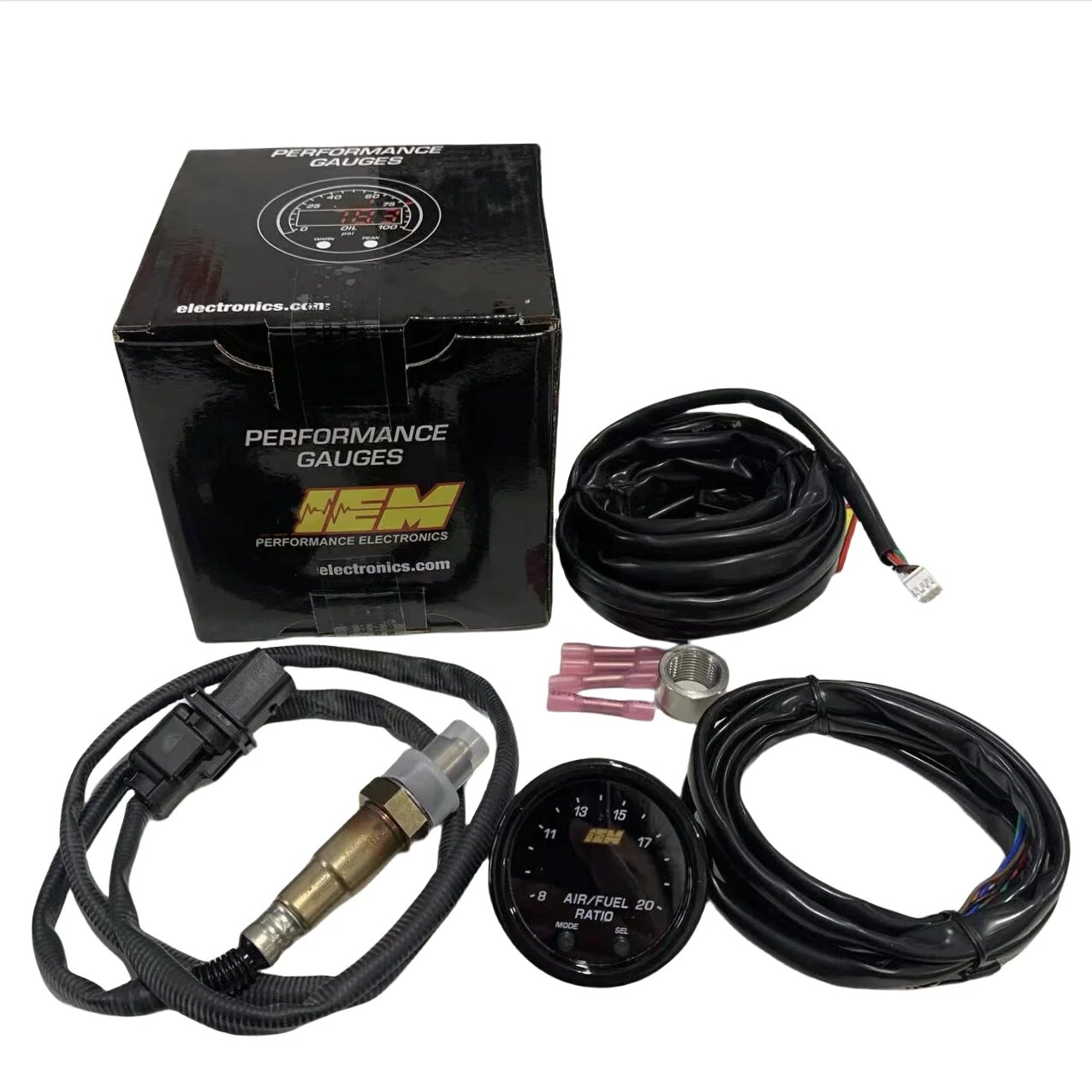 Широкополосный датчик AE-M 30-0300 X-series AFR O2 UEGO Комплект датчиков соотношения воздуха и топлива для наклейки AEM