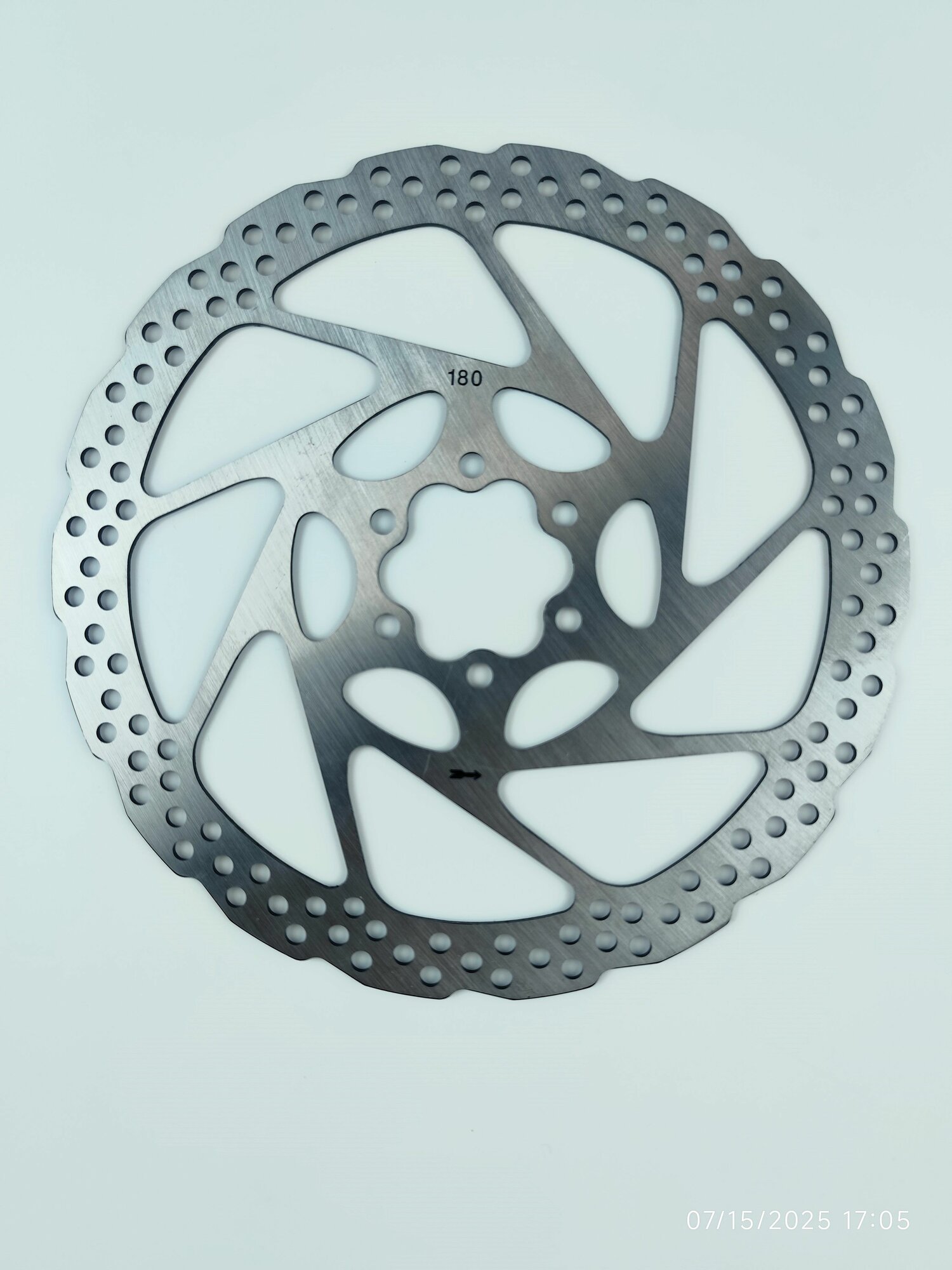 Тормозной диск усиленный для велосипеда - BLOOKE DIAM - 180 mm (1 - шт)