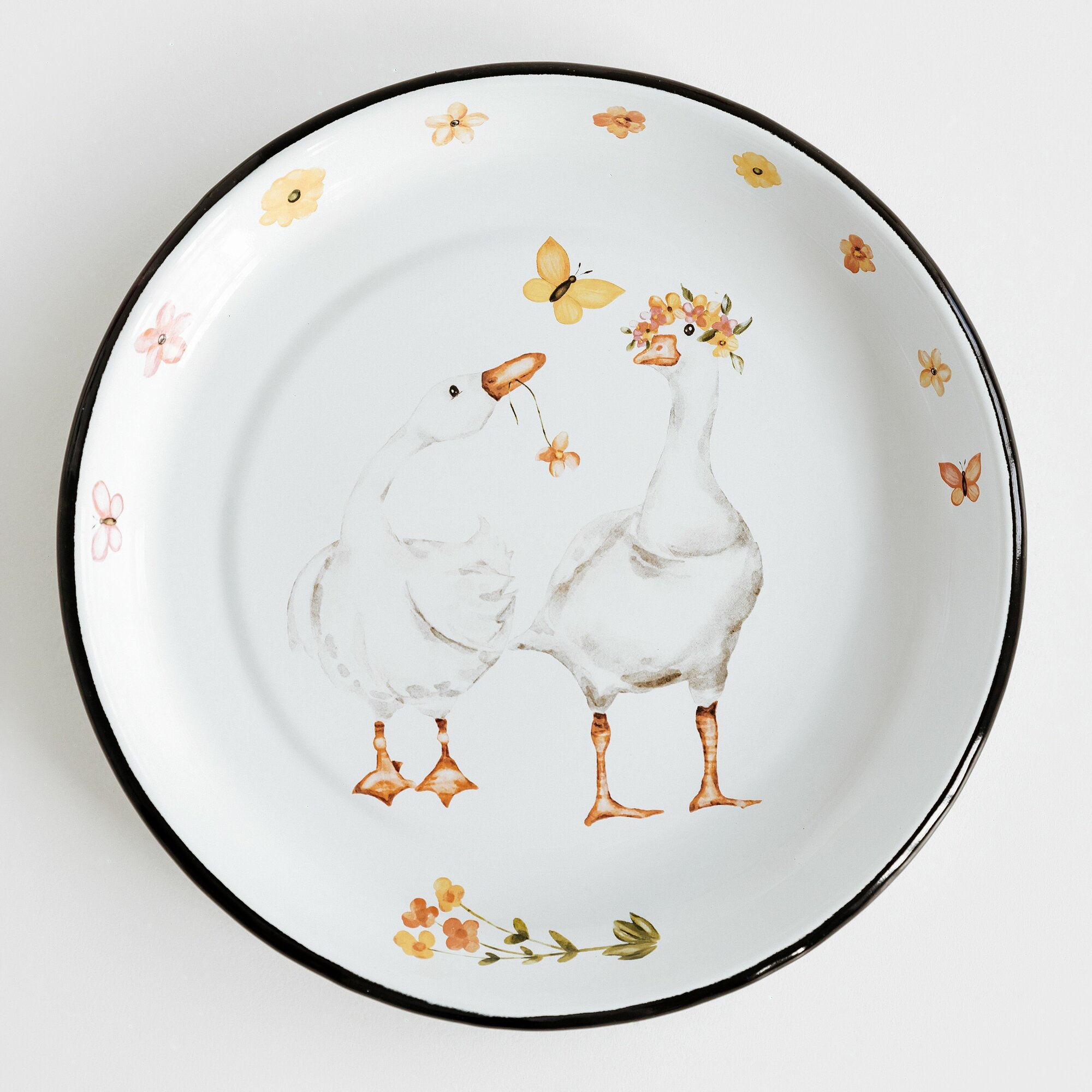 Тарелка эмалированная Эмалика "Смельчак" 22 см