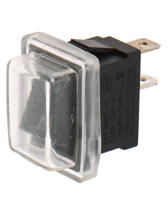 Выключатель KCD1-1 10(6)A 250V AC, 12(6)A 125V AC, 16A 48V DC T85/55 для машины шлифовальной эксцентриковой DEKO DKG1050