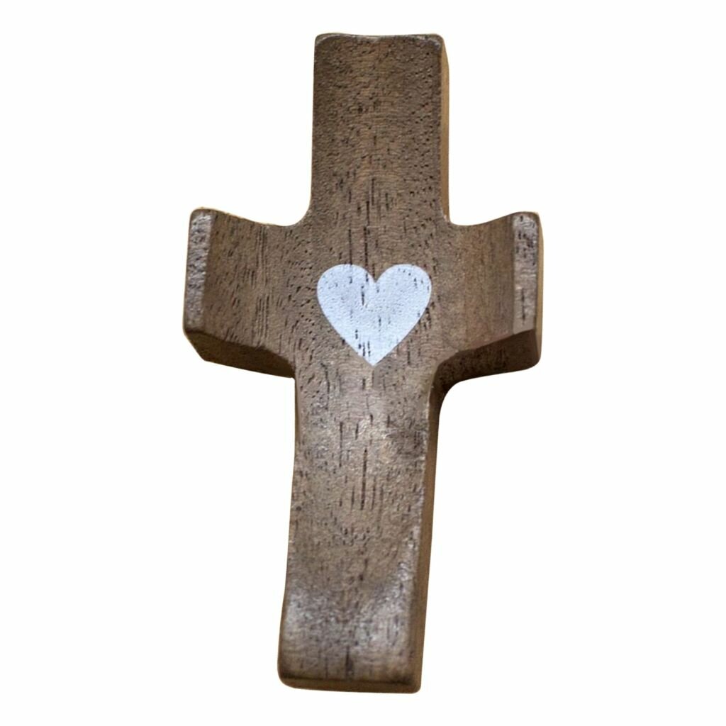 Пасхальные подарки с крестом, маленькие подарки для друзей, снимающие беспокойство (черный орех)-белый