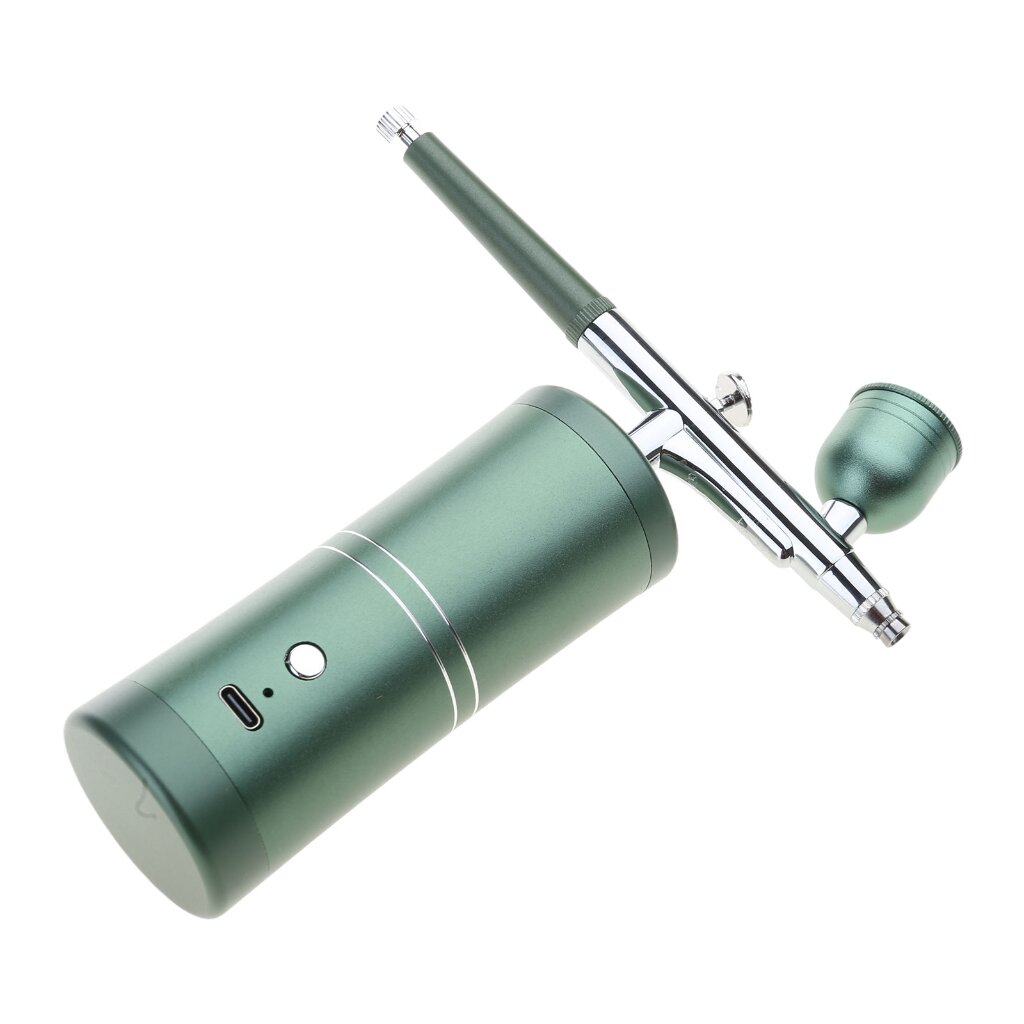 Аэрограф в комплекте с компрессором, беспроводные аэрографы высокого давления, портативный ручной компрессор для аэрографа двойного действия