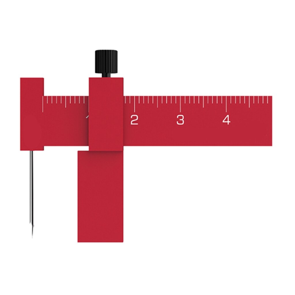 Прочная меха-модель, трансформирующая режущую размеченную линию, линейка в форме буквы Т из легкого сплава, модель, картографирование, измерение, крючок, нож, инструменты