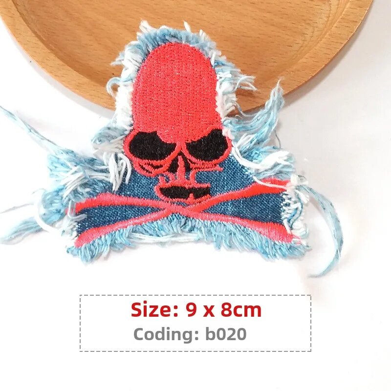 Джинсовые нашивки Scp XDB020