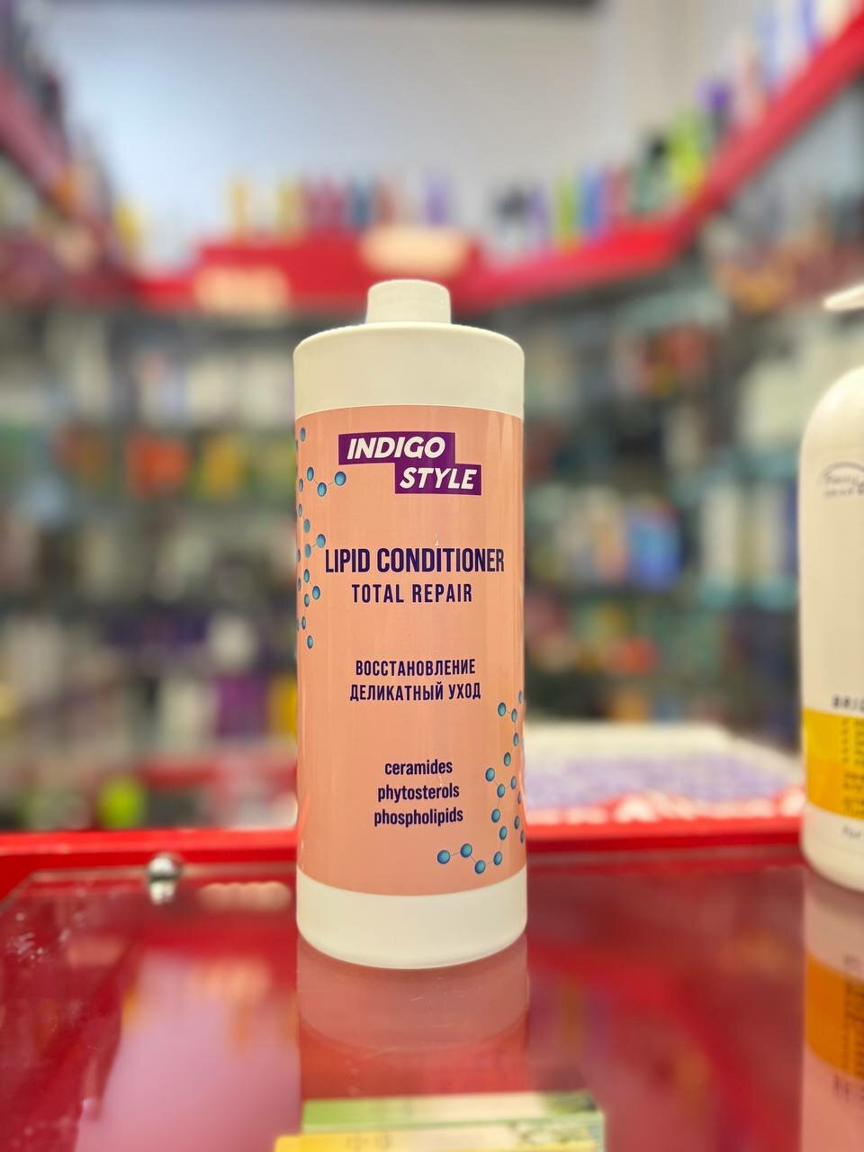 Кондиционер липидный Indigo Style Lipid Total Repair, для восстановления волос, 1000мл