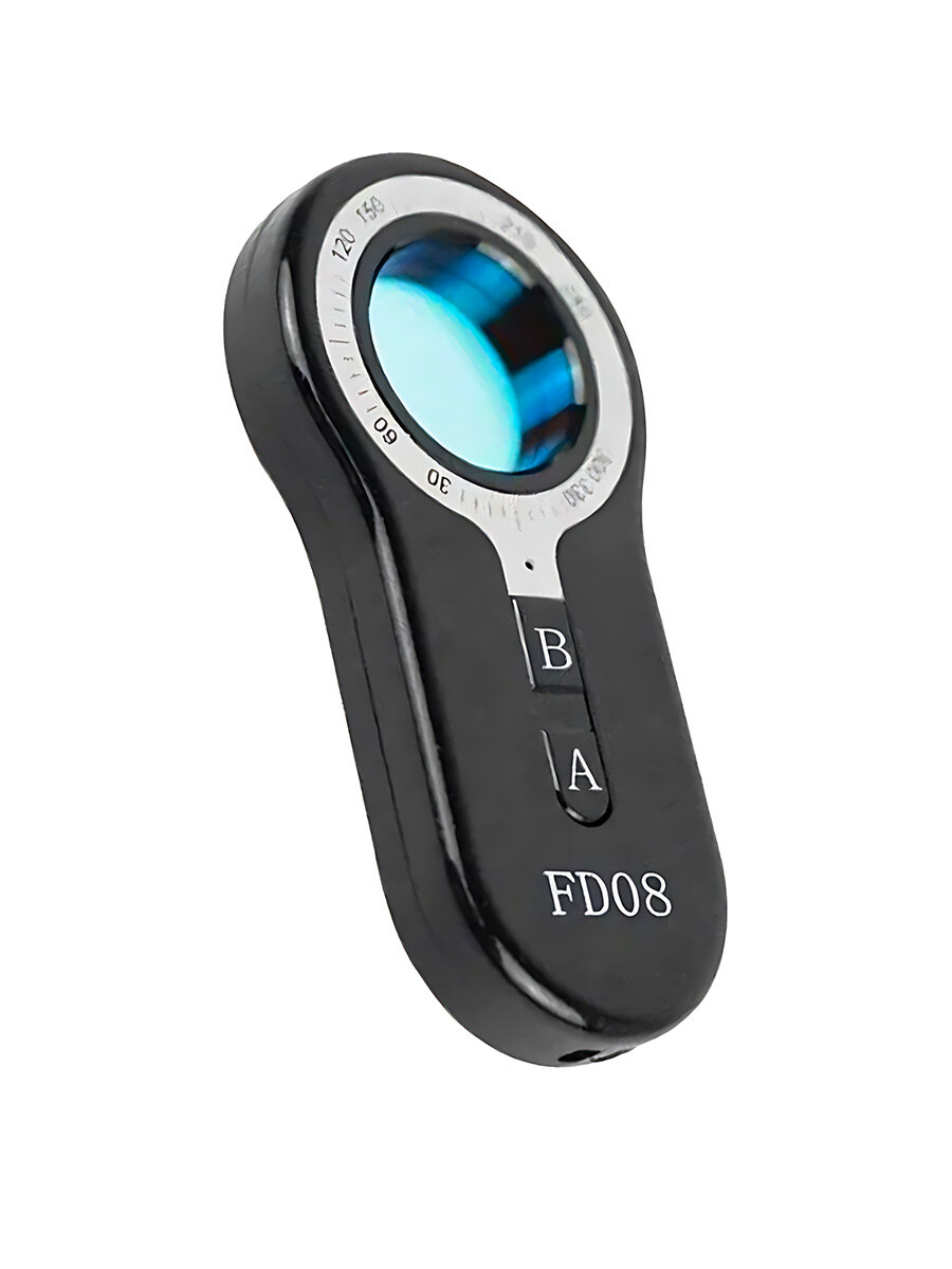 Детектор скрытых камер, пинхолов FD08 c вибро и звуковой сигнализацией