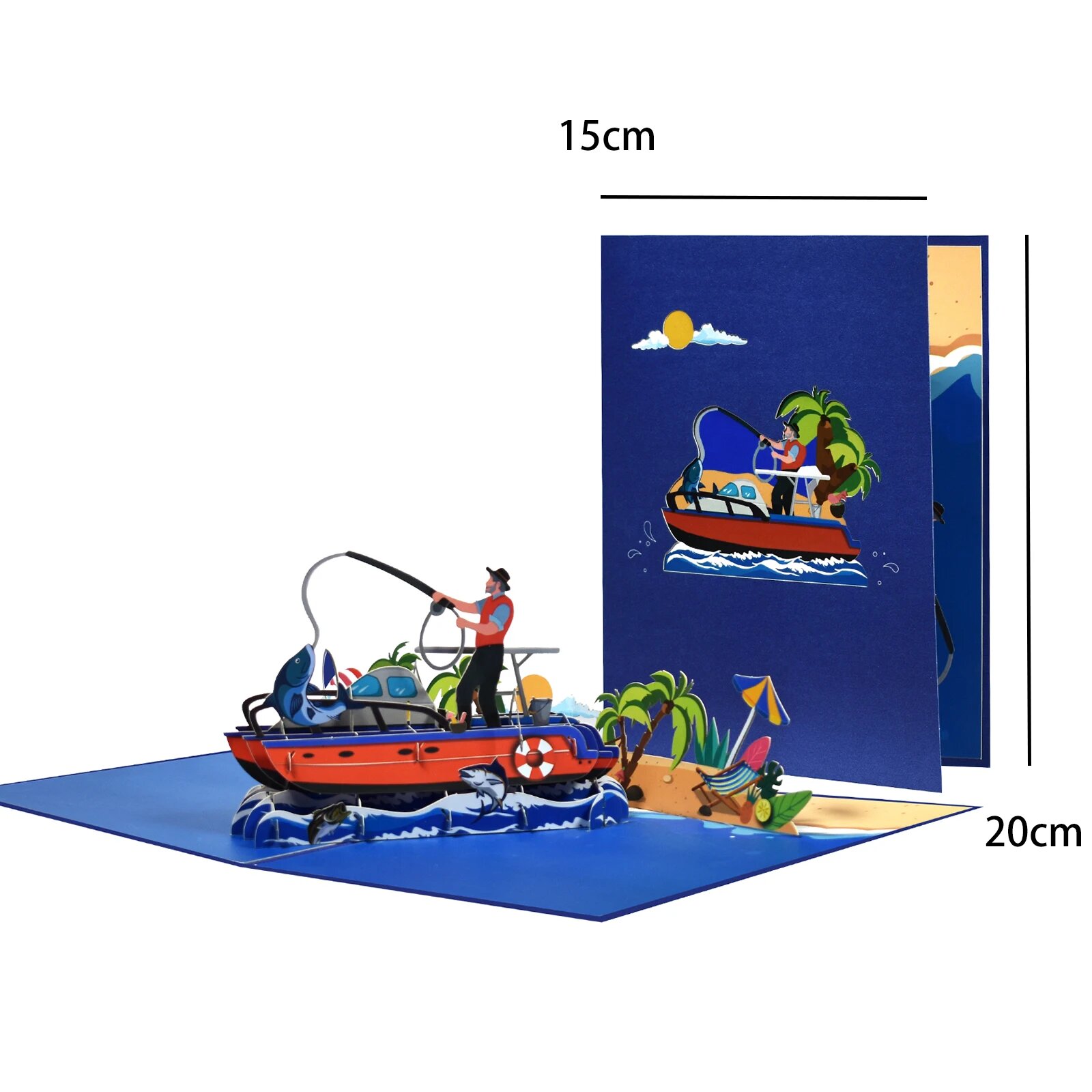 3D открытка Magic Ants для дня рождения pop up card