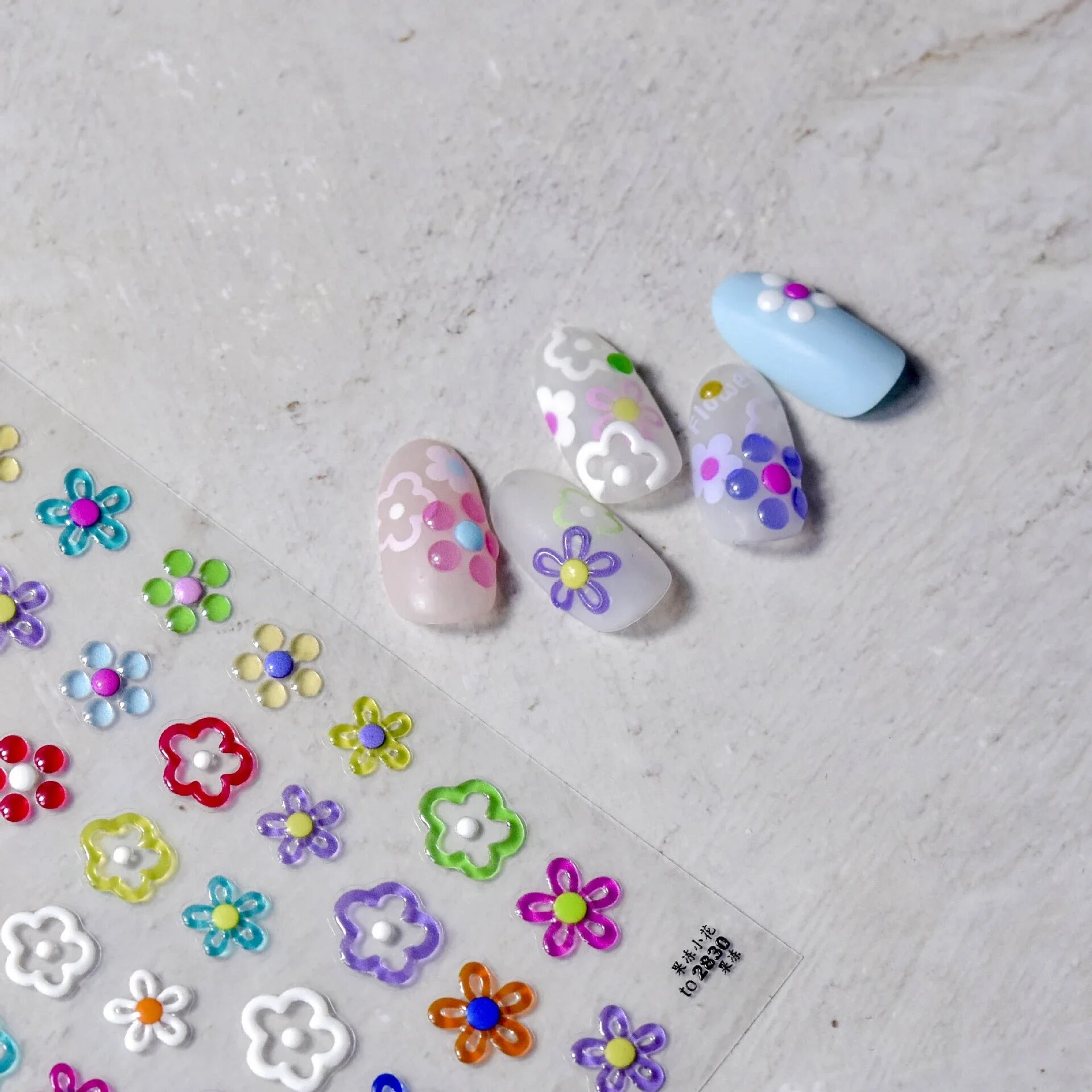 Наклейки на ногти NAILFYOU Цвет: 1pcs to2830