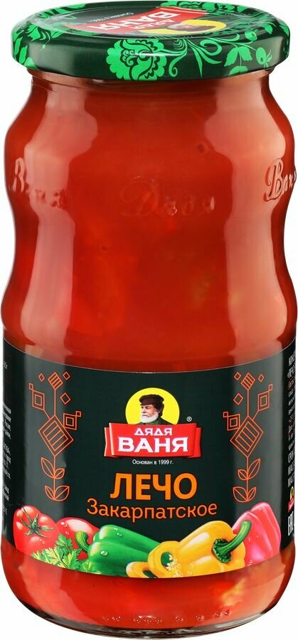 Лечо дядя ваня Закарпатское, 460г x 3 упаковки