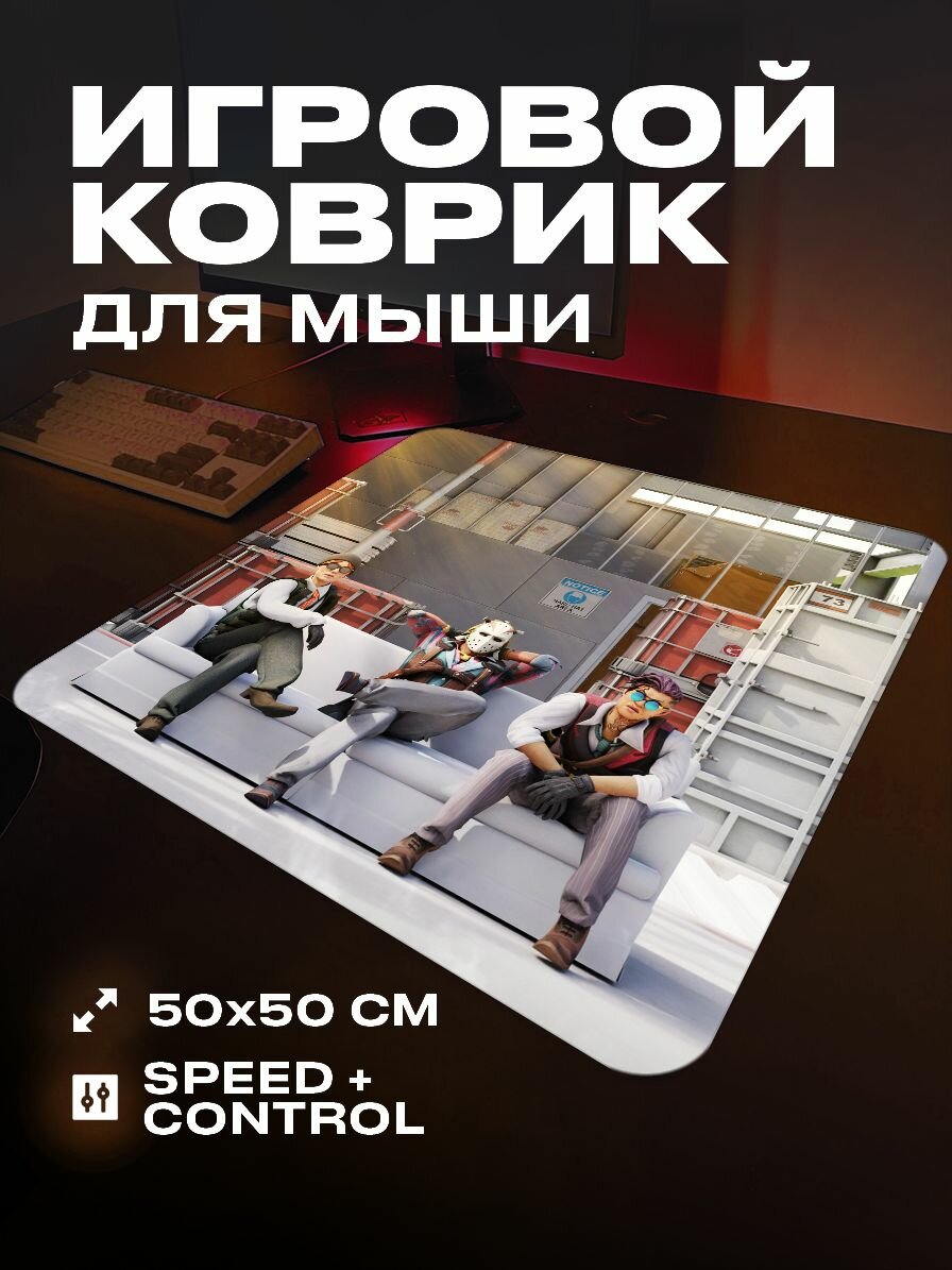 Коврик для мыши большой игровой XL CS 50 на 50 аниме