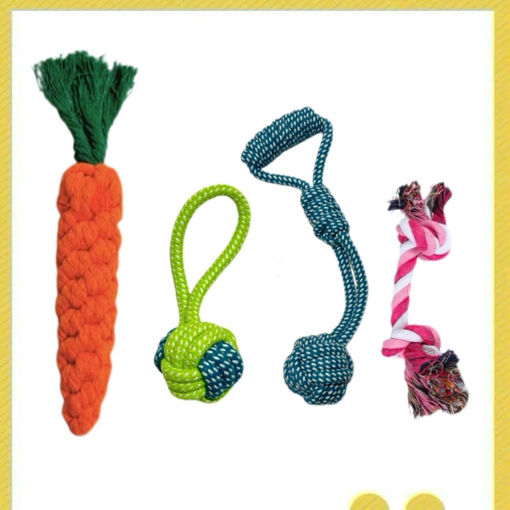 Собака молярная стойкая к кусанию хлопчатобумажная веревка игрушка маленькая собака среднего размера игрушка собачий