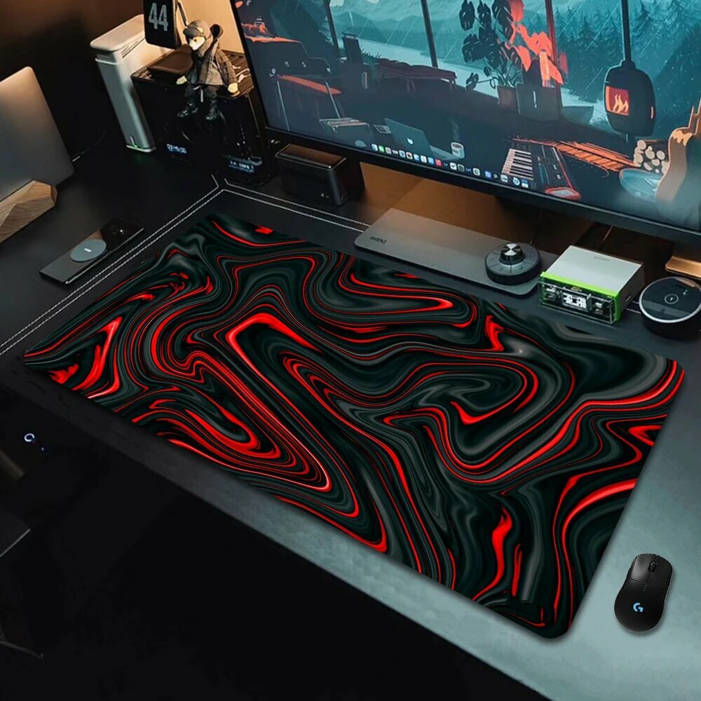Mairuige XXL красный коврик для мыши Красный, 300X700X2MM, mousepad 1