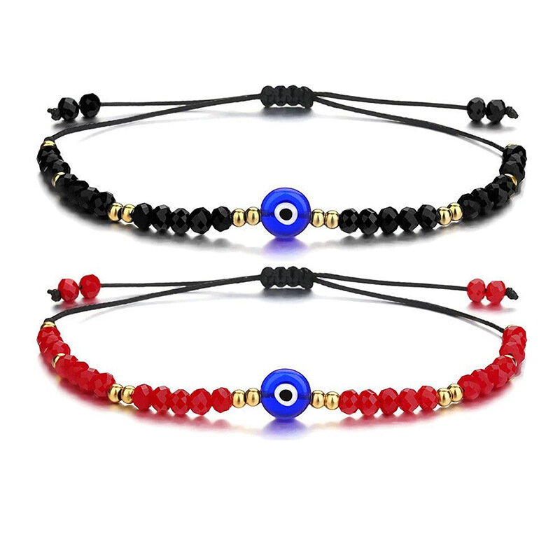 YMНабор браслетов Нарог Кристалл Плетеный Пара Любовь