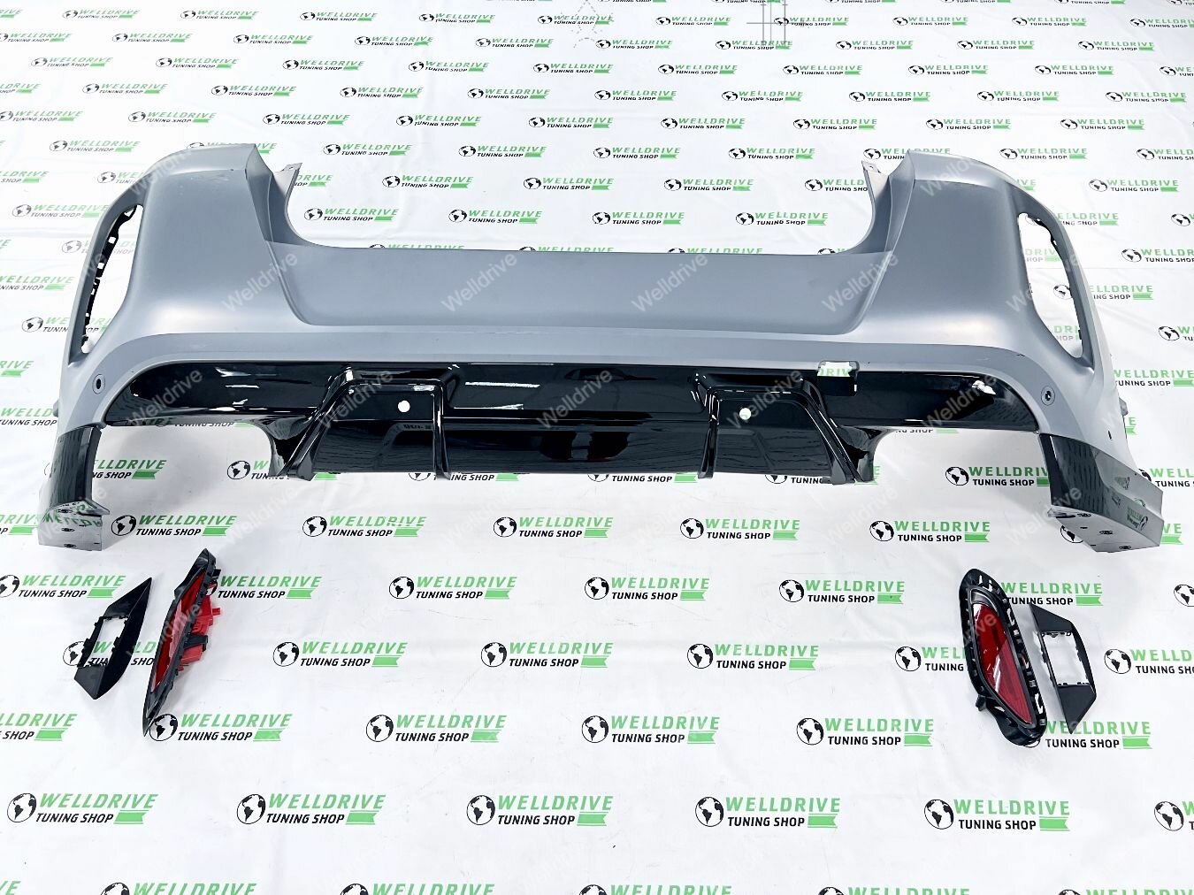 Бампер задний в сборе для BMW X6 G06 стиль X6M F96 2017-н. в.