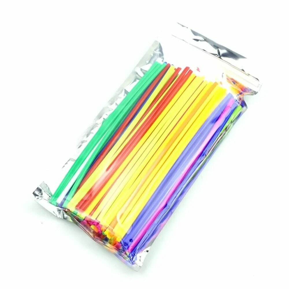 72шт. Защитные накладки на спицы 24см, Смешанные цвета