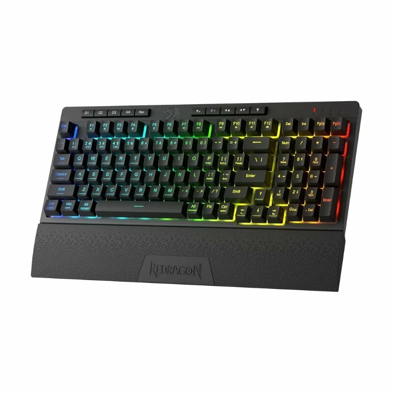 Redragon K515 PRO Shiva RGB беспроводная мембранная клавиатура 98 клавиш