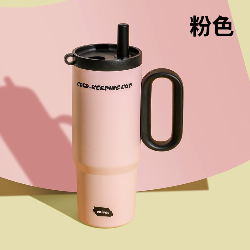 Роскошная бытовая термокружка большого объема с керамической вставкой, кружка для льда, автомобильная кофейная кружка, автокружка.