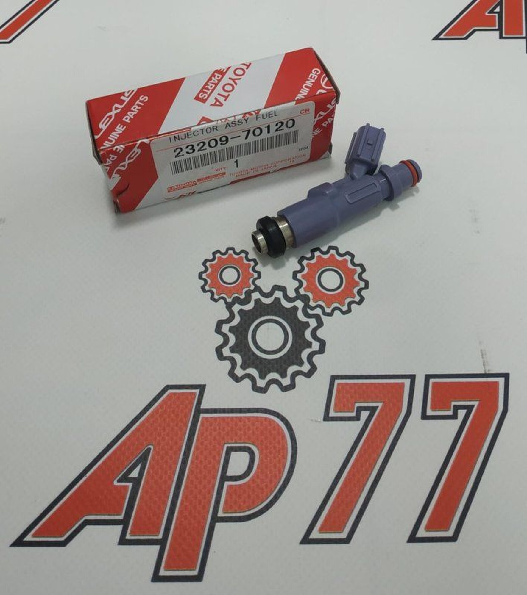 Инжектор форсунка Toyota 1GFE, 2320970120, 1 штука, для автомобиля