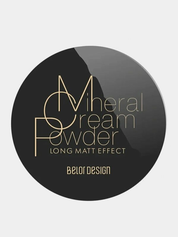 Крем-пудра Belor Design Энергия минералов, тон 401, 10г