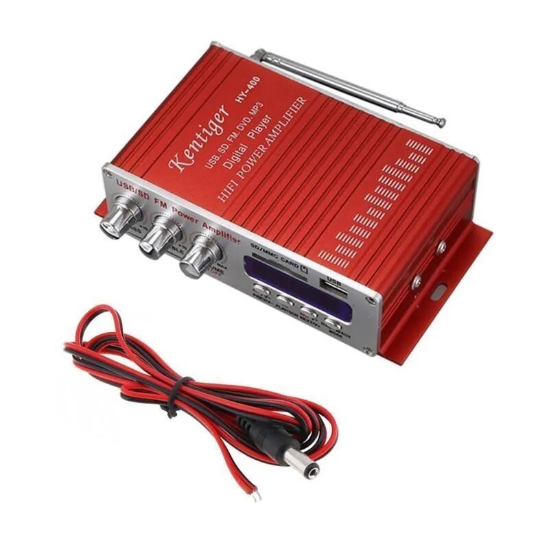 Kentiger Hy-400 Hi-Fi автомобильный стереоусилитель радио Mp3-динамик