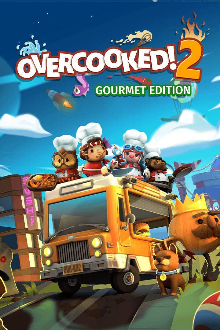 Игра Overcooked! 2 - Gourmet Edition — Xbox Series X|S, Xbox One — Цифровая версия