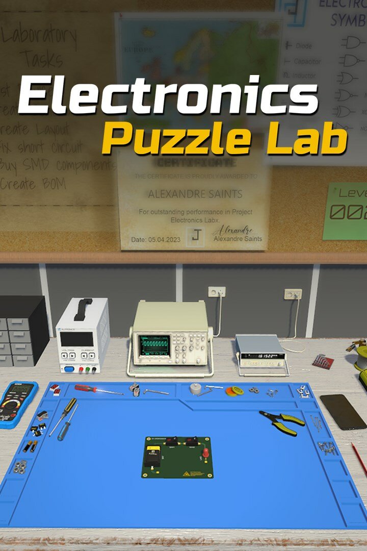 Игра Electronics Puzzle Lab — Xbox Series X|S, Xbox One — Цифровая версия