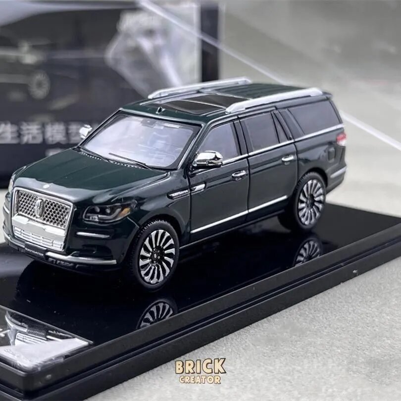 Миниатюрная модель автомобиля из литого металла Линкольн Навигатор модель автомобиля Игрушки 1:64 Lincoln Navigator