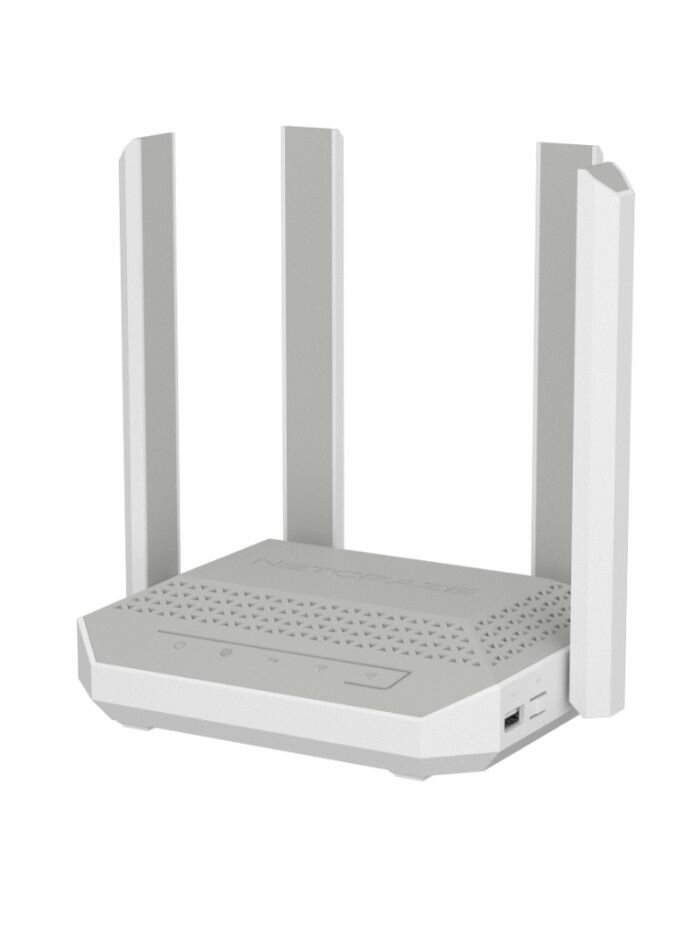 Wi-Fi Роутер Netcraze Hopper NC-3811 гигабитный AX3000, 4xRJ45 1Гбит/с, USB, двухдиапазонный, Mesh