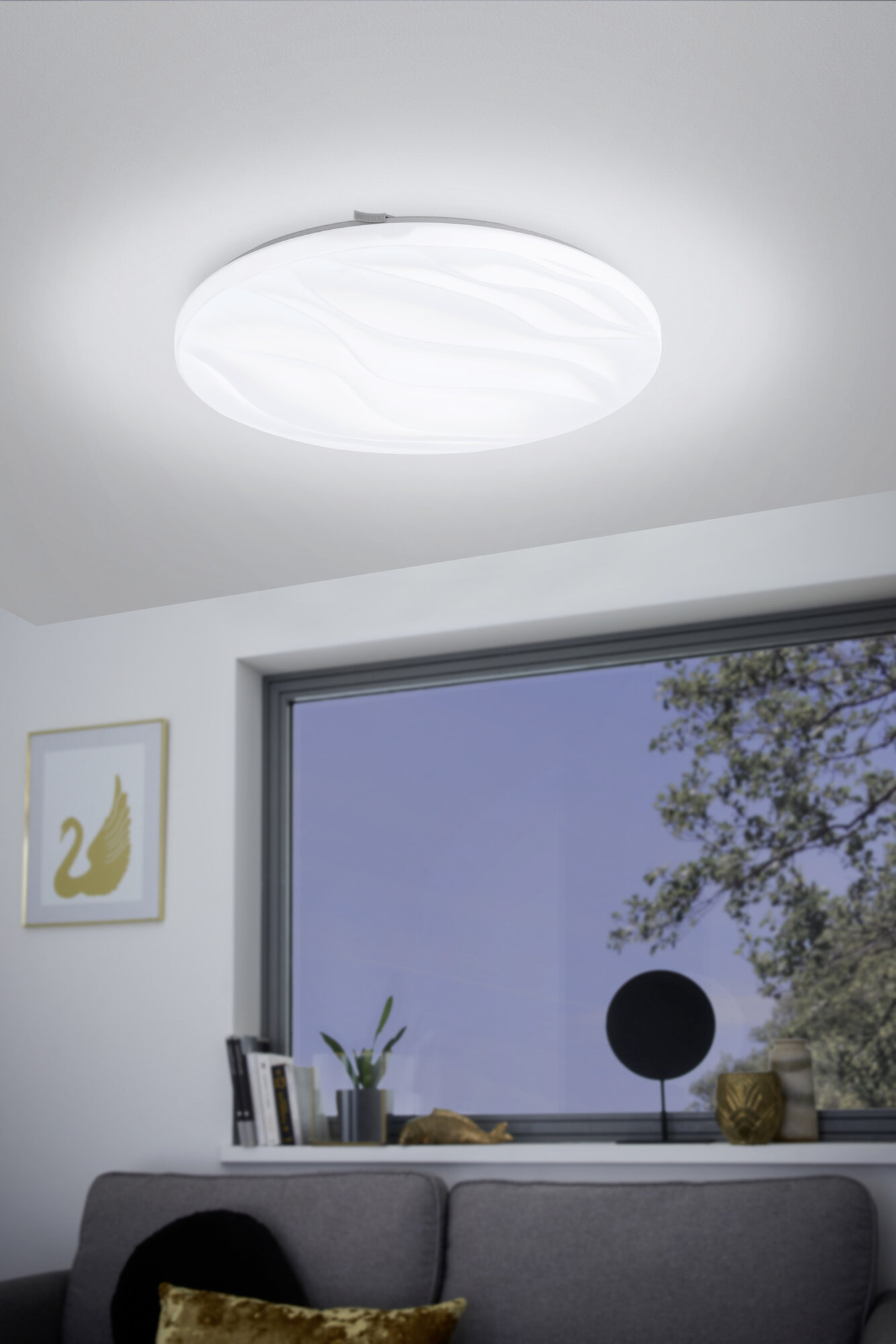 Светильник потолочный EGLO Benariba 99344, LED, 22 Вт, диаметр 44 см