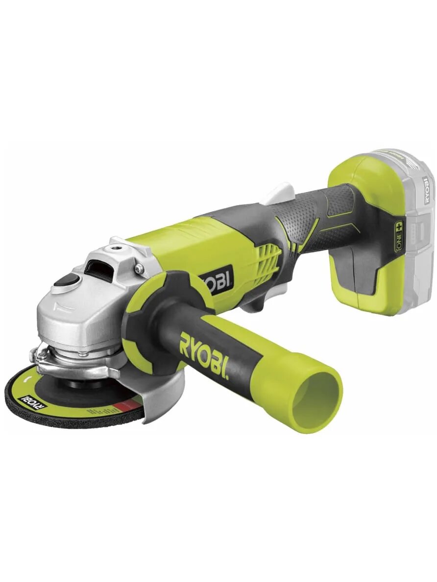 Шлифовальная машина угловая Ryobi R18AG-0 5133001903 ONE+ без аккумулятора в комплекте