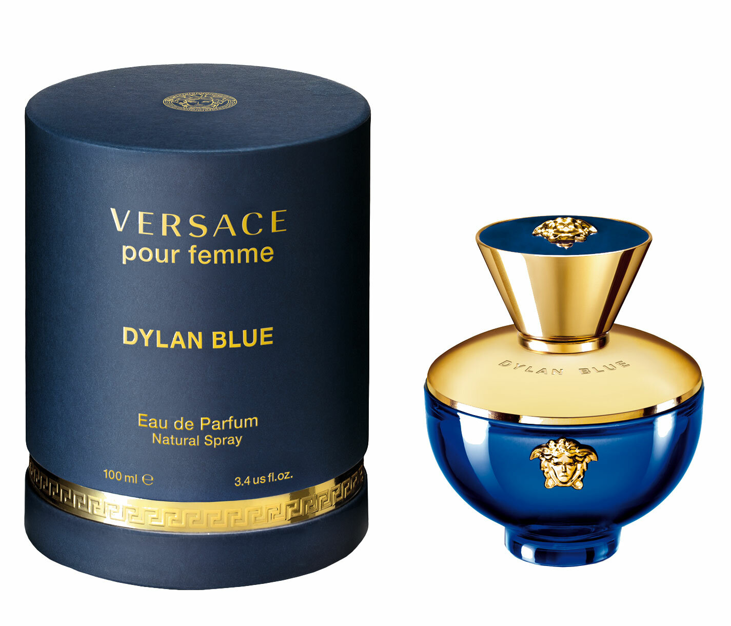 Парфюмерная вода Versace Dylan Blue pour Femme, аромат для женщин, 100 мл (ref. 365)