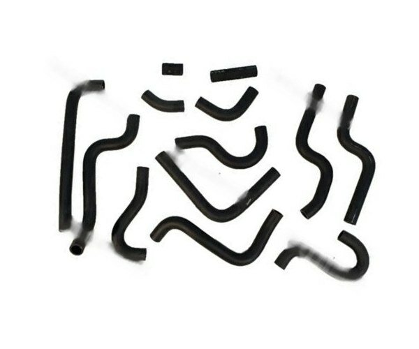 Патрубки печки Газель ДВ 405 Евро-2/3 13 шт с дополнительным отопителем