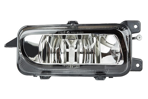 Фара противотуманная правая Mercedes-Benz (Мерседес) Actros 2 02-08 (440-2015R-UE)