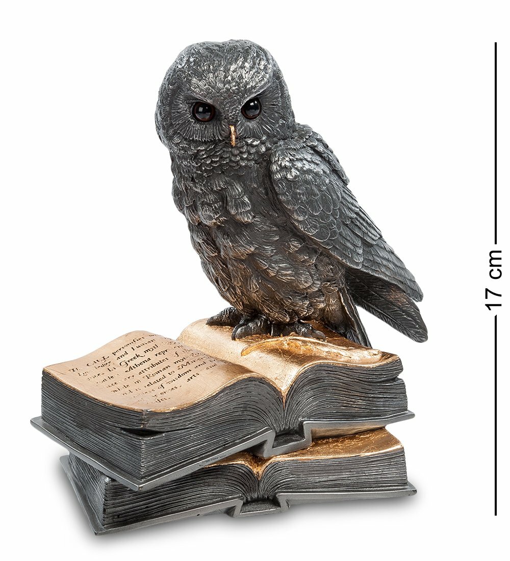 Статуэтка "Сова на книгах"