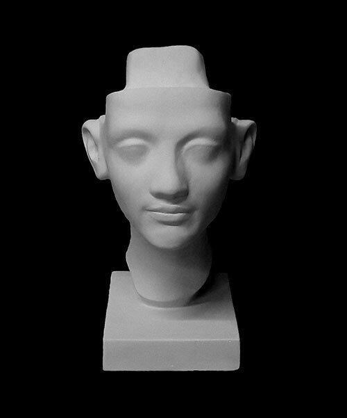 Гипс. Нефертити, h=28 см, Экорше, артикул 10-150