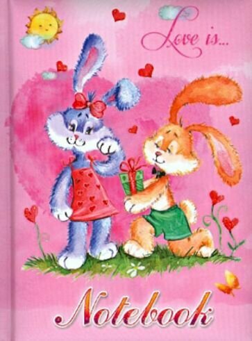 Канц-Эксмо Книга для записей 80 листов "Зайчики" А6