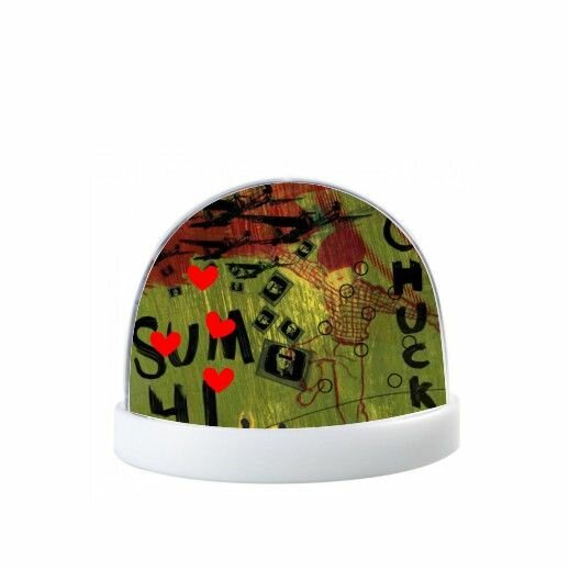 Водяной шар Sum 41, Сам 41 №7, Сердца-блестки