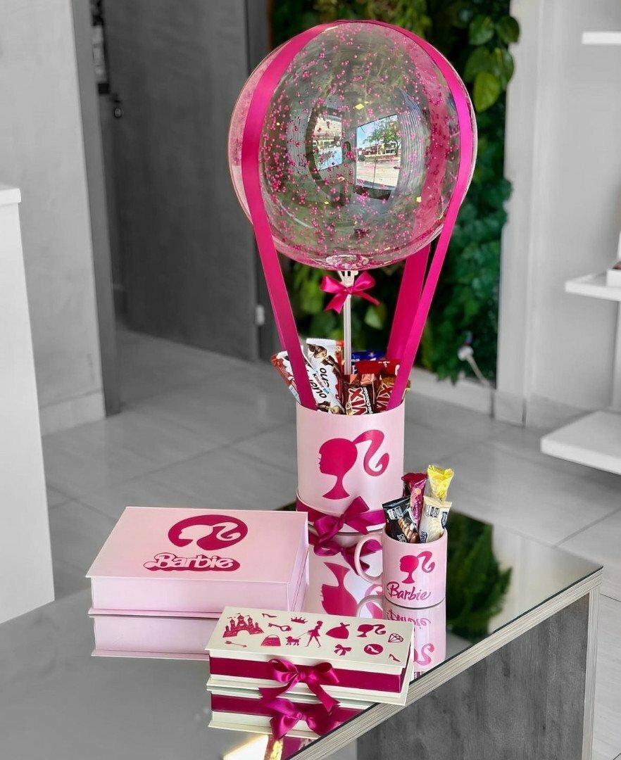 Бабл-бокс с шаром баблс «Barbie»
