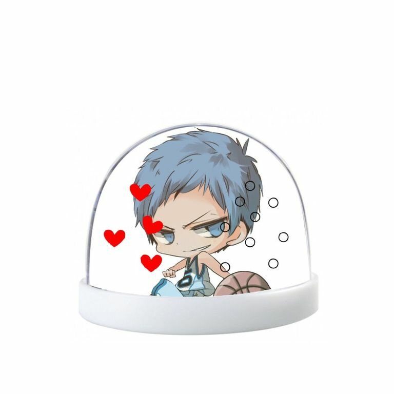Водяной шар Kuroko no Basuke, Баскетбол Куроко №5, Искусственный снег