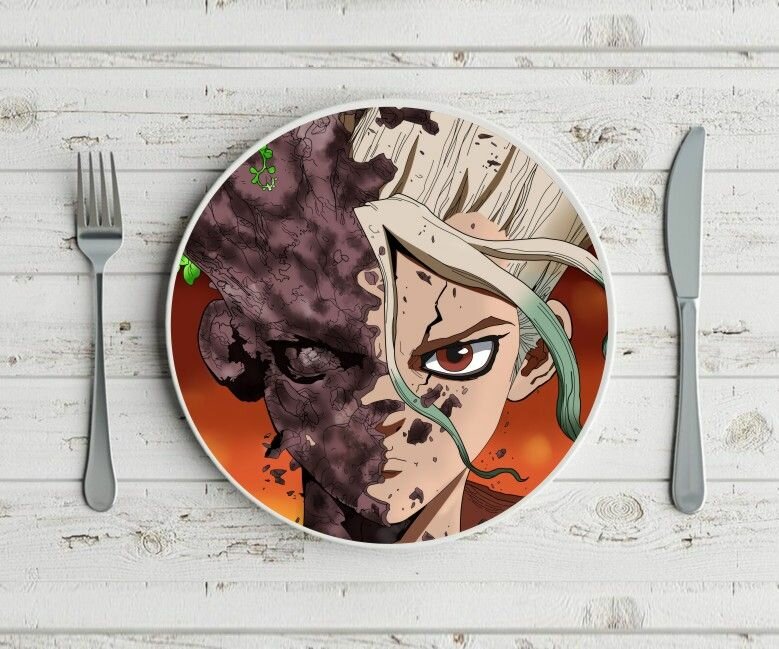 Тарелка доктор стоун, DR. STONE №5