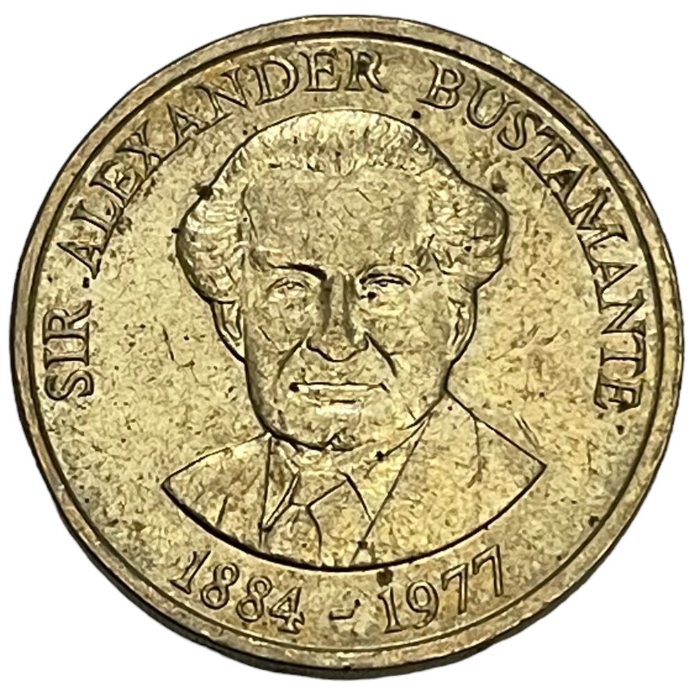 Ямайка 1 доллар 1991 г. (2)